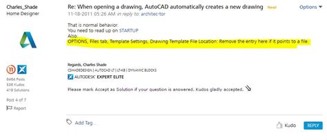 Solved Autocad 2017 Drawing1 Persists On Startup Autodesk Community