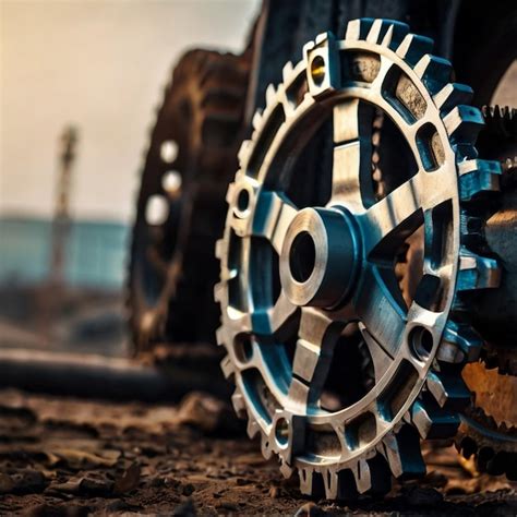 Gear Wheels Ai Generative Premium Ai Generated Image