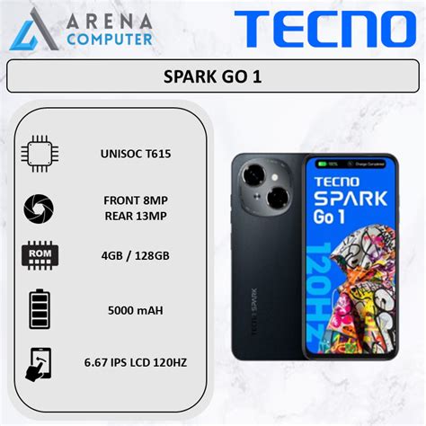 Jual Tecno Spark Go Gb Gb Gb Unisoc T Ips Lcd Hz Garansi Resmi Tecno