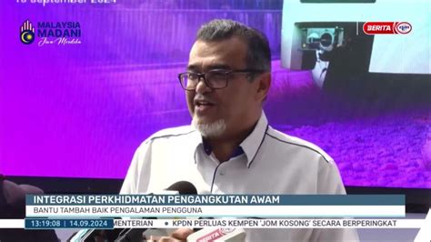 14 Sept 2024 Bth Integrasi Perkhidmatan Pengangkutan Awam Bantu