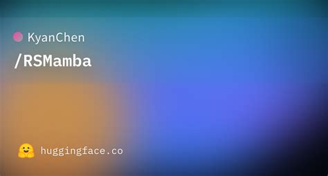 Kyanchen Rsmamba · Hugging Face