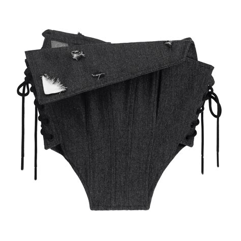 Корсет деним