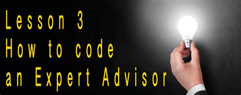 How To Write An Expert Advisor Blog