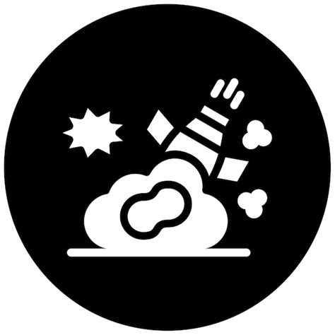 Premium Vector Spaceship Crash Vector Illustration