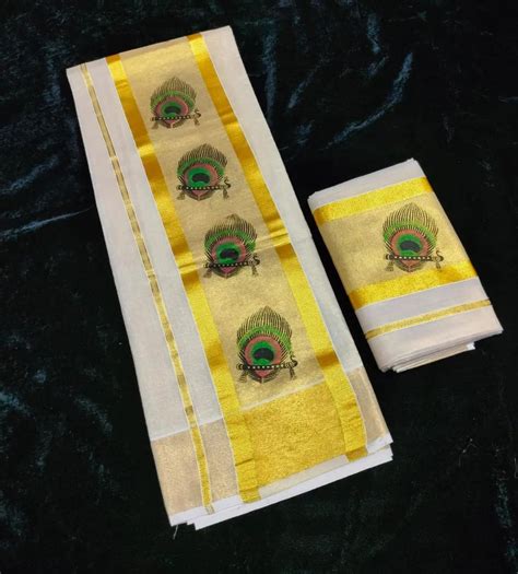 Humble Pleats On Instagram Peeli Printed Tissue Setmundu 2 8 2mtrs Code Hpoo1214 Whatsapp