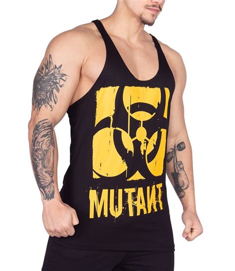Mutant Fitness Atleti Siyah - Kolsuz T-Shirt & Spor Atlet