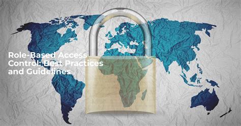 role based access control best practices and guidelines
