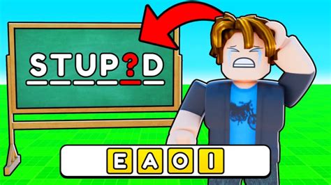 Guess The Words Hangman Roblox