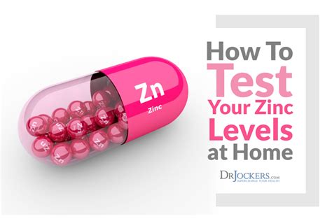 How To Test Zinc Levels At Home Drjockers Com