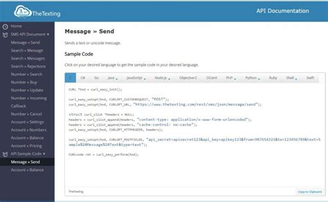 SMS API Text Messaging Platform TheTexting Com