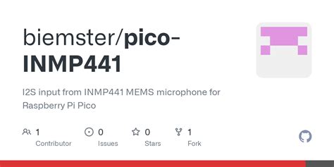 Github Biemster Pico Inmp441 I2s Input From Inmp441 Mems Microphone