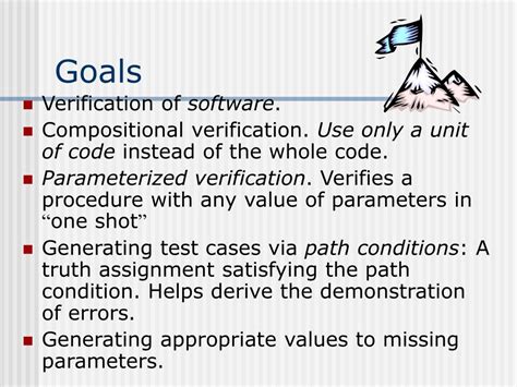 Ppt Automatic Tests Generation For Infinite State Systems Based On Verification Technology