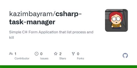github kazimbayram csharp task manager simple c form application