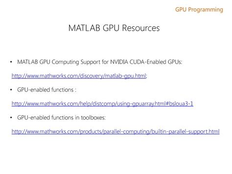 Gpu Programming Using Bus Shared Computing Cluster Ppt Download