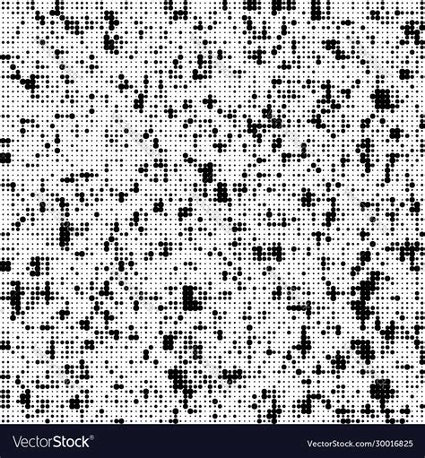 Halftone Pattern Set Dots Dotted Texture Vector Image