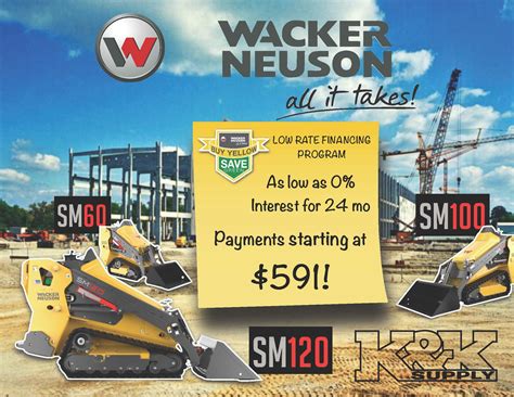 Wacker Neuson Utility Track Loader — Kandk Supply