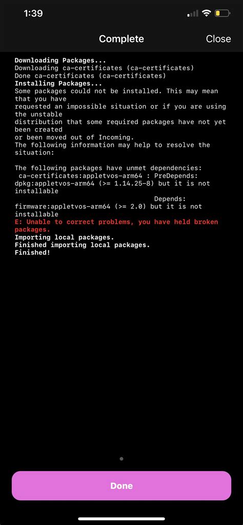 Question Where Can I Install These Missing Dependencies Rjailbreak