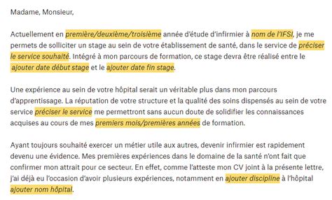 Exemples De Lettre De Motivation Pour Un Stage De Fin D Tude Cviotek Guide Complet Et