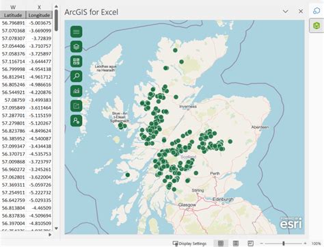 Mapping Your Spreadsheets With ArcGIS For Excel Resource Centre Esri UK