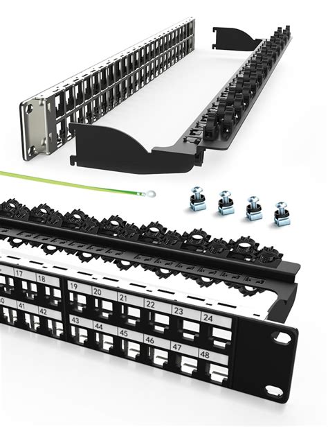 Port Blank Keystone Patch Panel Rackmount Wall Philippines Ubuy
