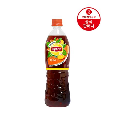 [직영] 립톤 아이스티 복숭아 500ml 18펫 티몬