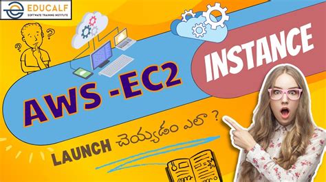 Aws Ec2 Instance Launch చెయ్యడం ఇలా Cloud Computing In Telugu Aws In Telugu Educalf