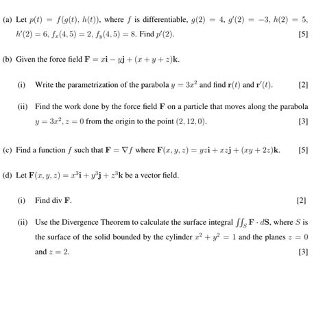 Solved A Let Ptfgtht Where F Is Differentiable