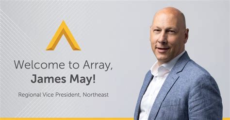 Array Architects On Linkedin Join Us In Welcoming James May To The