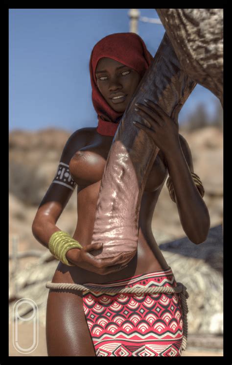 Rule 34 3d African Female Animal Genitalia Body Paint Dark Skinned Female Ebony Elephant
