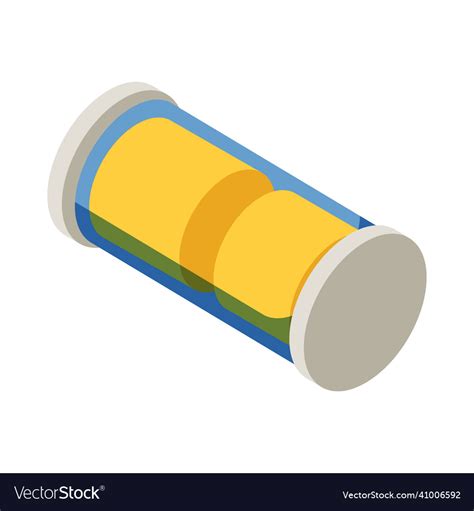 Semiconductor Element Icon Royalty Free Vector Image