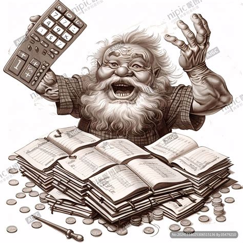 Ai创作图财神创意插画设计 夸张风人物插画 卡通首富 卡通写实漫画人物设计 大爷搞笑插画 卡通写实漫画人物素材 手绘创意财神 发财手绘财神