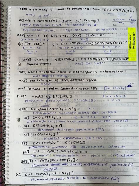 Pin On Coordination Compounds Chemistry Ncert Neet