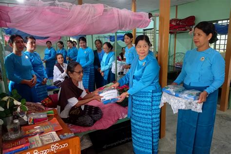 မင်းဘူးမြို့၌ မကွေးတိုင်းဒေသကြီး အမျိုးသမီးရေးရာအဖွဲ့ ကျေးလက်ဒေသ အမ