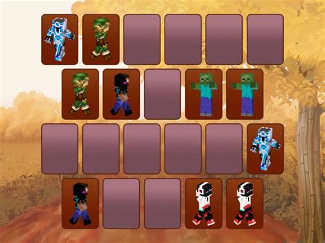 Minecraft Memory Game Matching Pairs Minecraft Memory Game Matching Pairs