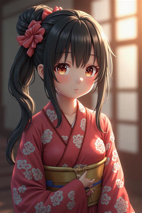 انیمیشن زن ژاپنی با کیفیت بالا