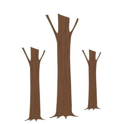 Tree Trunk Vector Art Icons And Graphics For Free Download