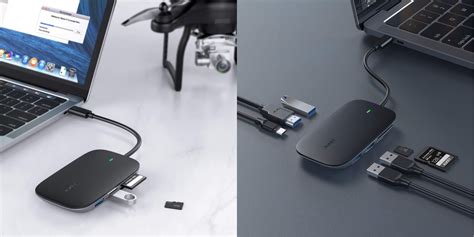 Save On Aukey USB C Hubs At Amazon In For Or In With Power Delivery