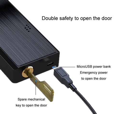 M8 Tuya 스마트 와이파이 지문 도난 방지 원격 제어 전자 도어 잠금 장치 사양 청동 24x240mm