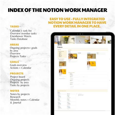 Notion Second Brain Notion Dashboard Notion Template 2024 Notion Planner Notion All In One