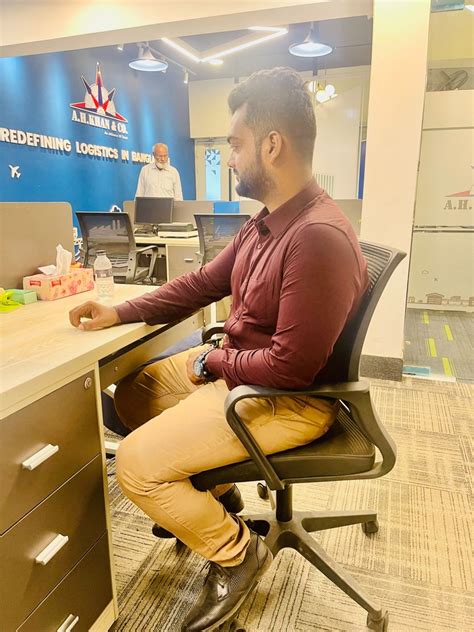 Moin Khan On Linkedin At The Office