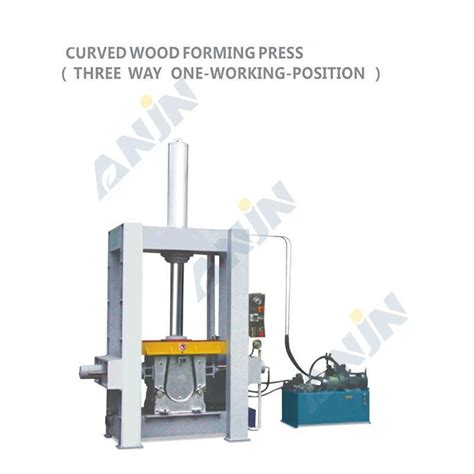 Curved Shapes Furniture Components High Frequency Forming Press Machine