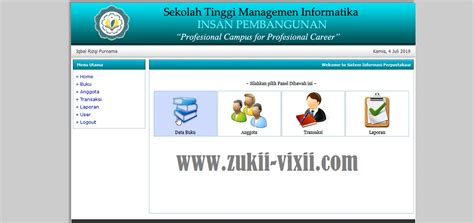 download source code sistem informasi perpustakaan berbasis web gratis