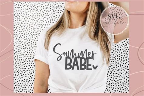 Summer Babe SVG Graphic By JustOneMoreProject Creative Fabrica