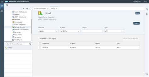 Getting Started With Sap Hana Cloud Remote Data Sap Community