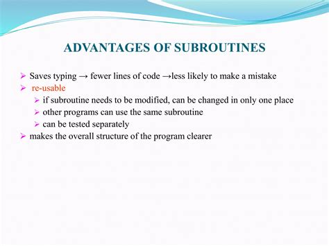 Unit 1 Subroutines In Perl Ppt