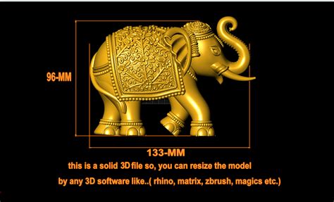 Archivo Stl Modelo De Impresión 3d De Elefante File 3・plan Imprimible En 3d Para Descargar・cults