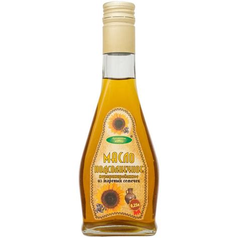 Масло подсолнечное Ароматы Жизни нерафинированное из жареных семечек ...