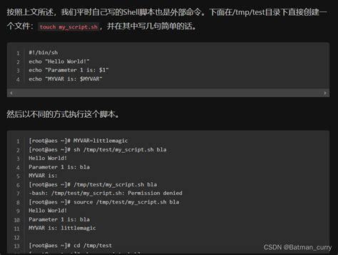 用sh、、source执行shell脚本到底有何不同？java中使用source执行sh文件 Csdn博客