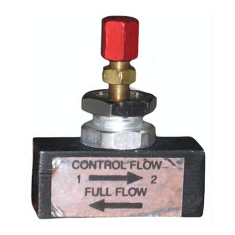 Flow Control Valve High Pressure Various Sizes Available Grey For