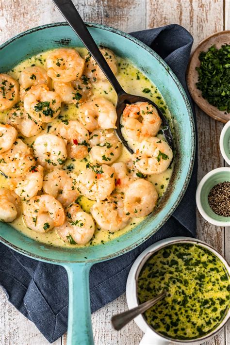 Spicy Garlic Shrimp With Cream Sauce Garlic Shrimp Recipe Video